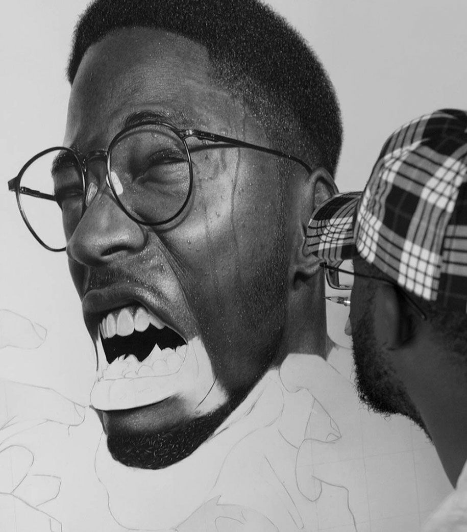 Hyperrealistic Pencil Drawings by Nigerian Artist