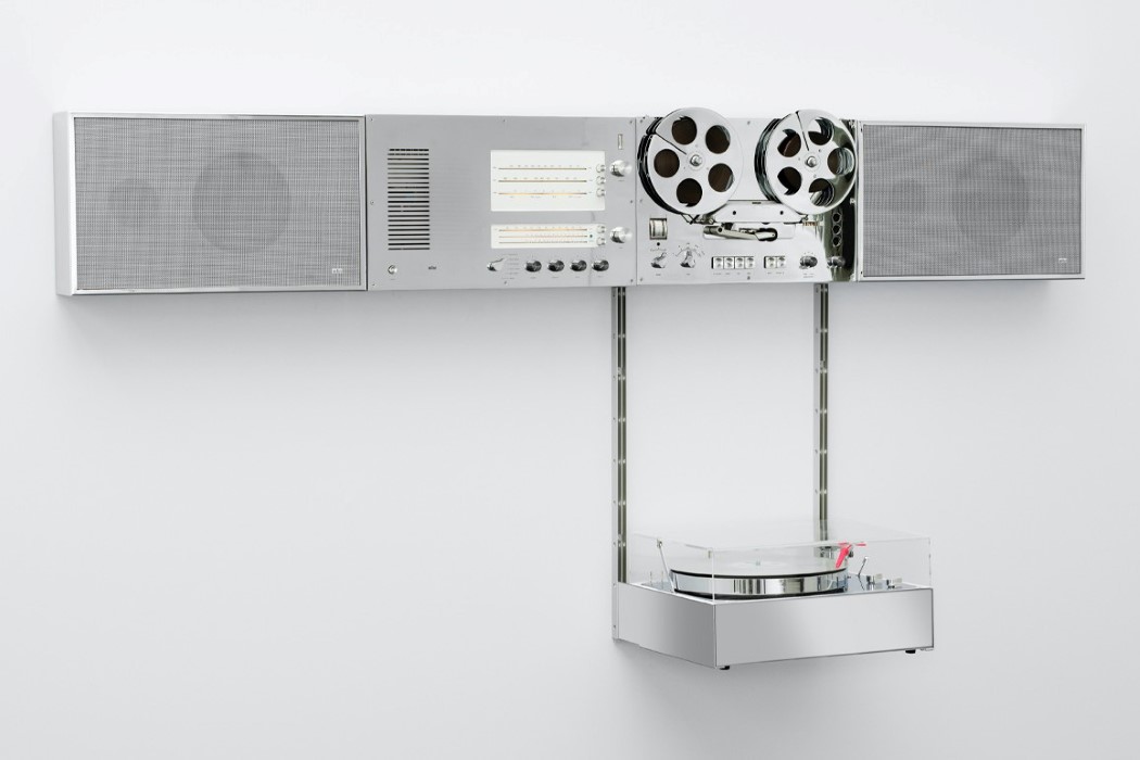 In Wall Hi-Fi Audio System 1965 Braun Wandanlage
