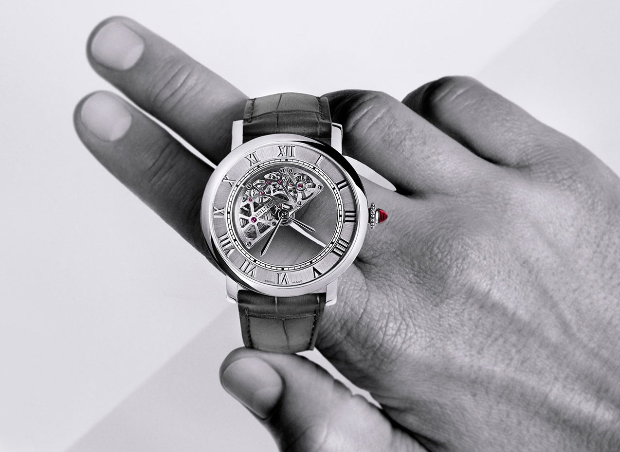 Spectacular Cartier Masse Mystérieuse Watch Spectacular Cartier Masse Mystérieuse Watch